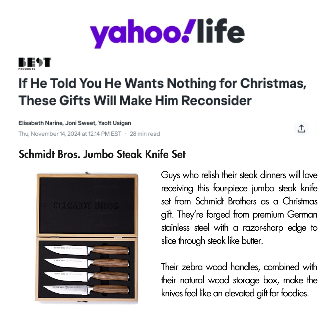 Yahoo!Life – Schmidt Bros.